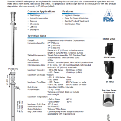 The SP800SR Series - Consolidated Pumps Limited