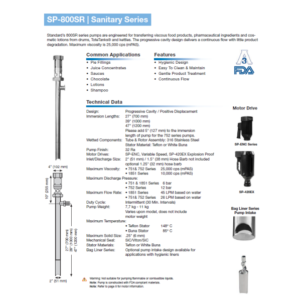 The SP800SR Series - Consolidated Pumps Limited
