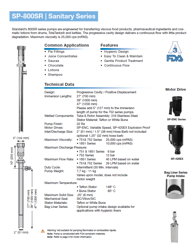 The SP800SR Series - Consolidated Pumps Limited