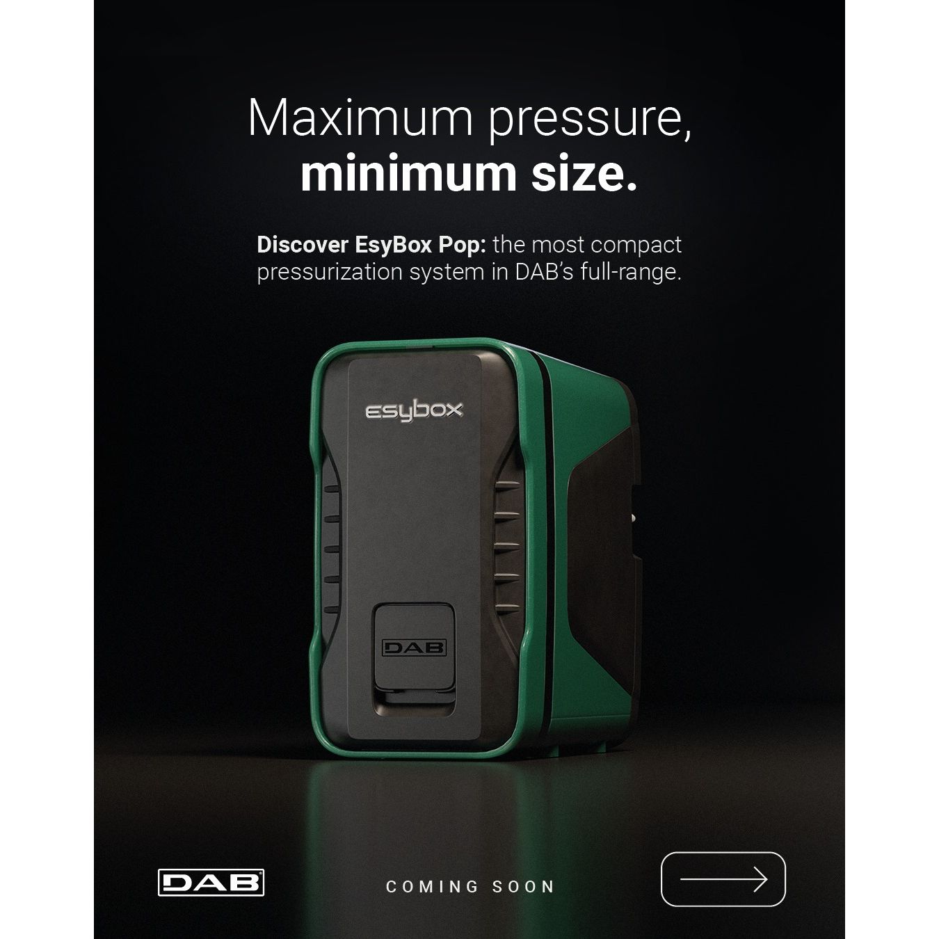 DAB Esybox Pop Small Residential Booster Pump - Consolidated Pumps Limited